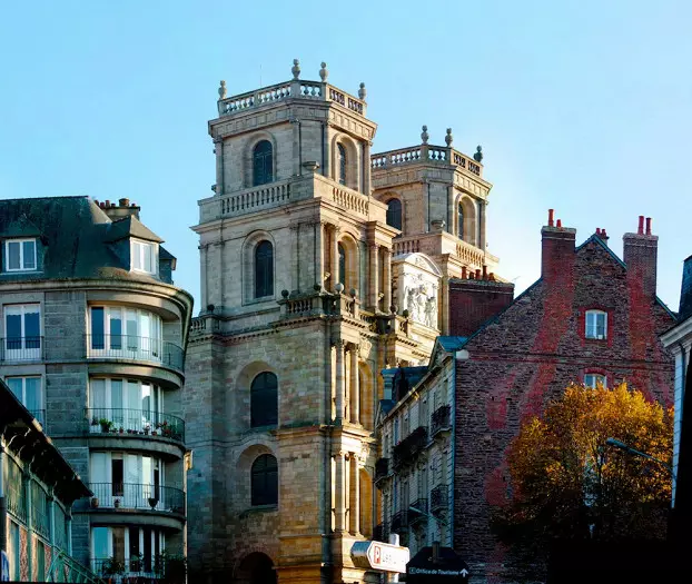 Katedral, nan St Pyè, Rennes, Brittany, Lafrans, Ewòp