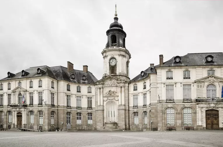 City Hall Renna, Rennes, Brittany, Lafrans, Ewòp