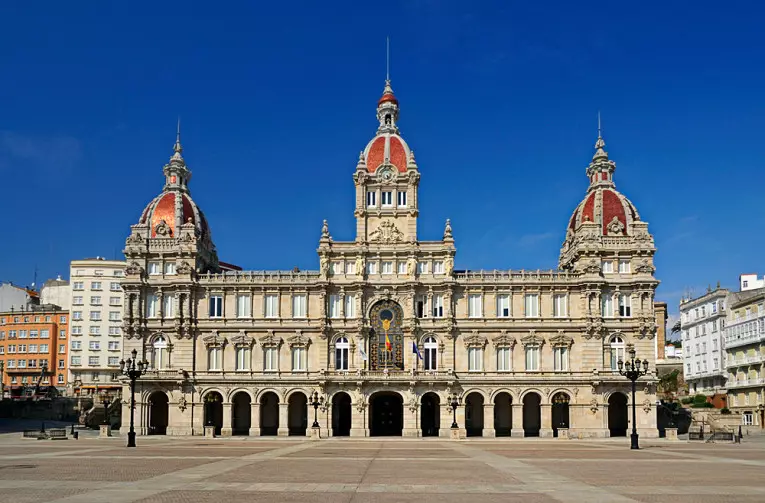 La Coruna, Spanyol, Eropa