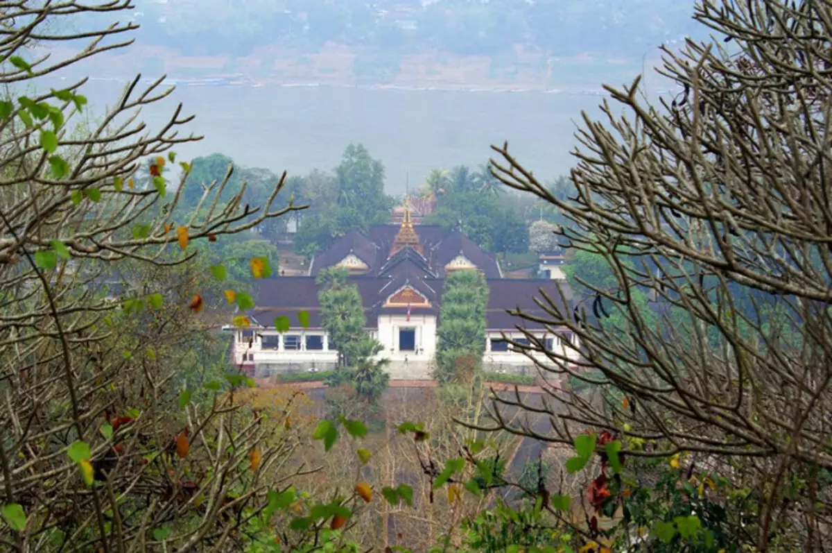 Berg Pu Si, Luang Prabang, Laos, Asien