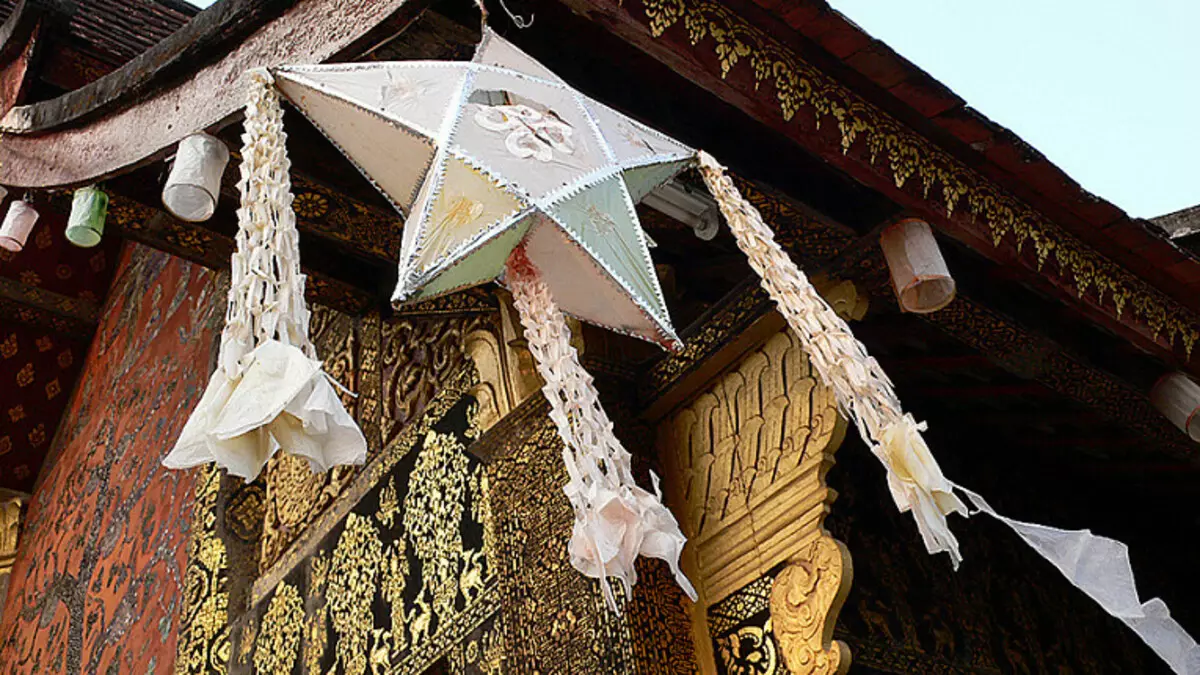 Histoarysk sintrum fan Luang Prabang, Luang Prabang, Laos, Azië