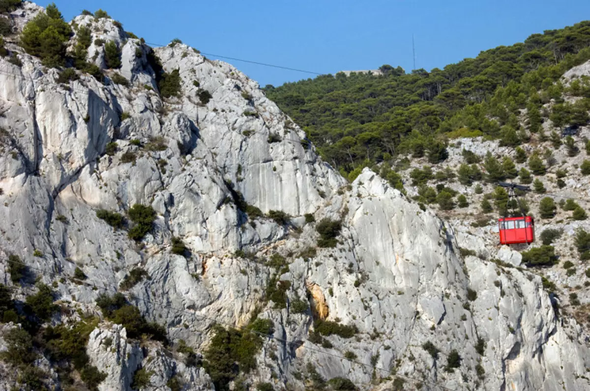 Mount Faron, Toulon, Provence, Frankrike, Europa