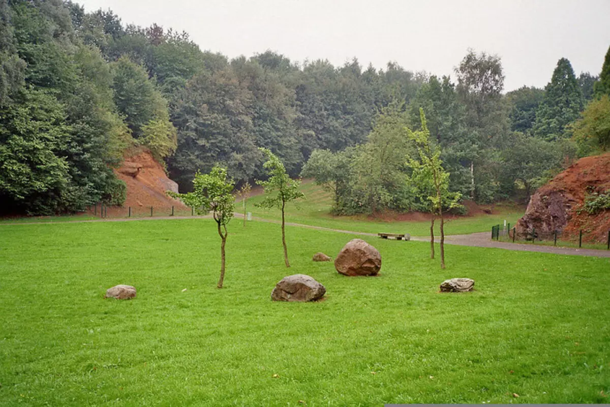 Geologisch Park, Bochum, Noord-Rijnland-Westfalen, Duitsland, Europa