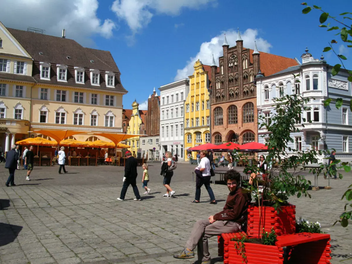 Stralsund, Earth Мекеклюг - Фронт Померания, Германия, Европа