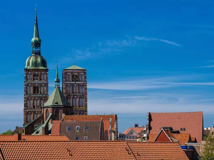 Stralsund, Earth Мекеклюг - Фронт Померания, Германия, Европа