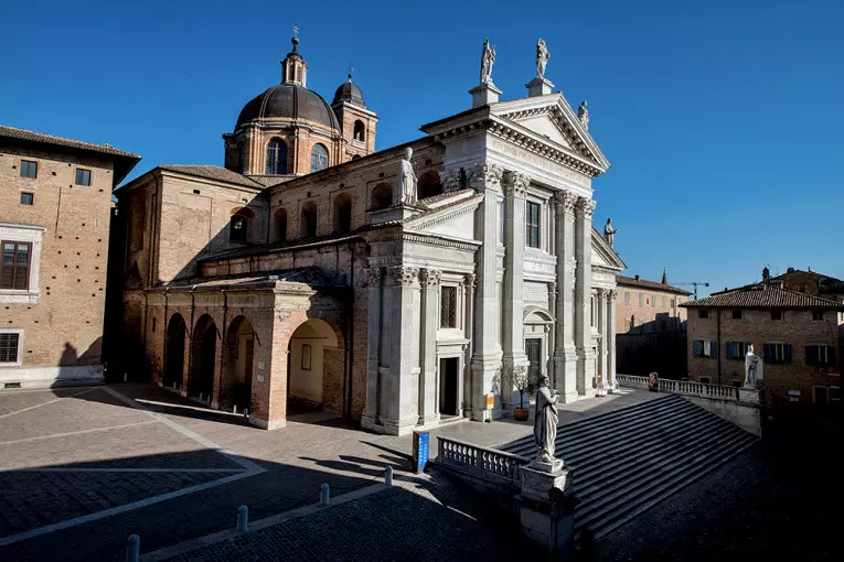 ICathedral yase-Urbino, Urbino, uMark, Italy, Europe