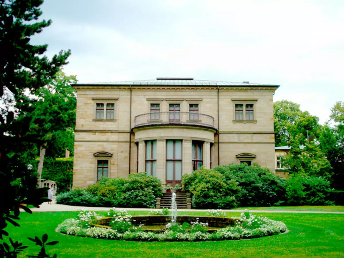 Villa Wanfrid, Bayreuth, Bajorország, Németország, Európa