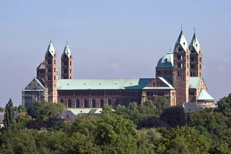 Spirir Cadackral, speyer, fanua rhineland-samasama, Siamani, Europa