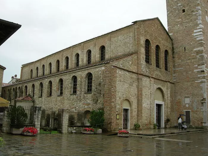 Basilica tina Eviefmy Holy, Grama, Friuli-Venice-Julia, Italia, Éropa