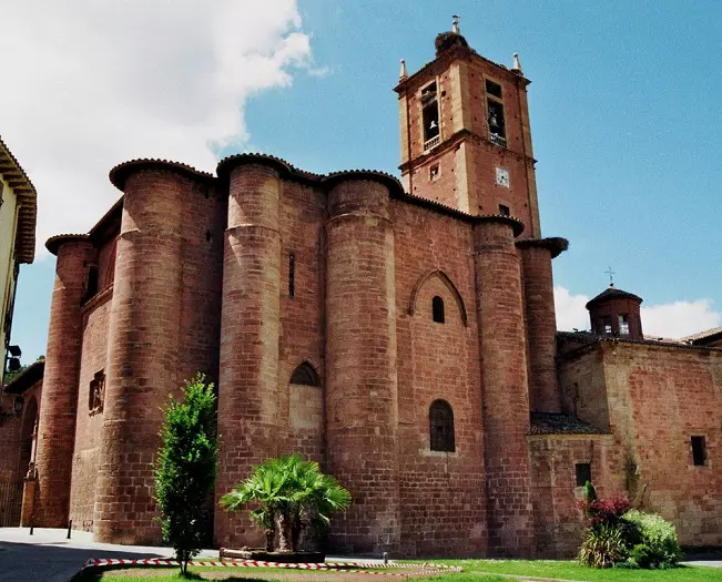 Monasteryo santa maria la real, la rioha, spain, europe