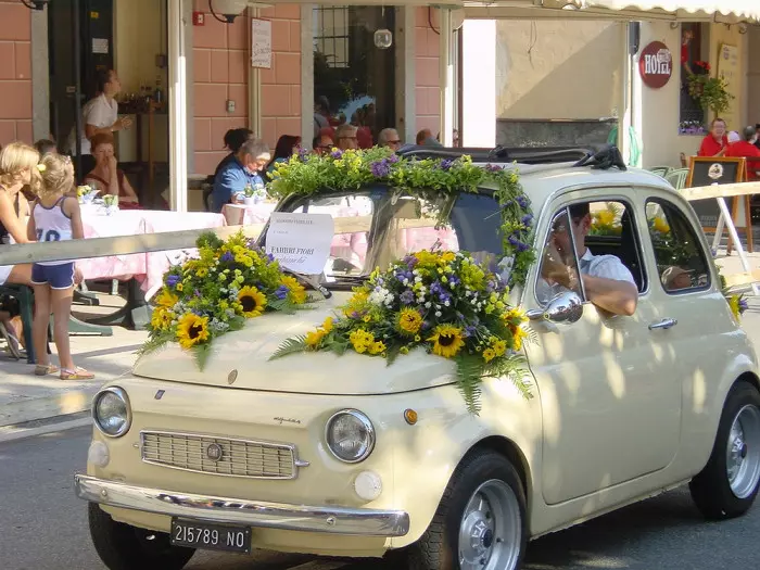 Värien paraati, Verbania, Maggiore, Italia, Eurooppa