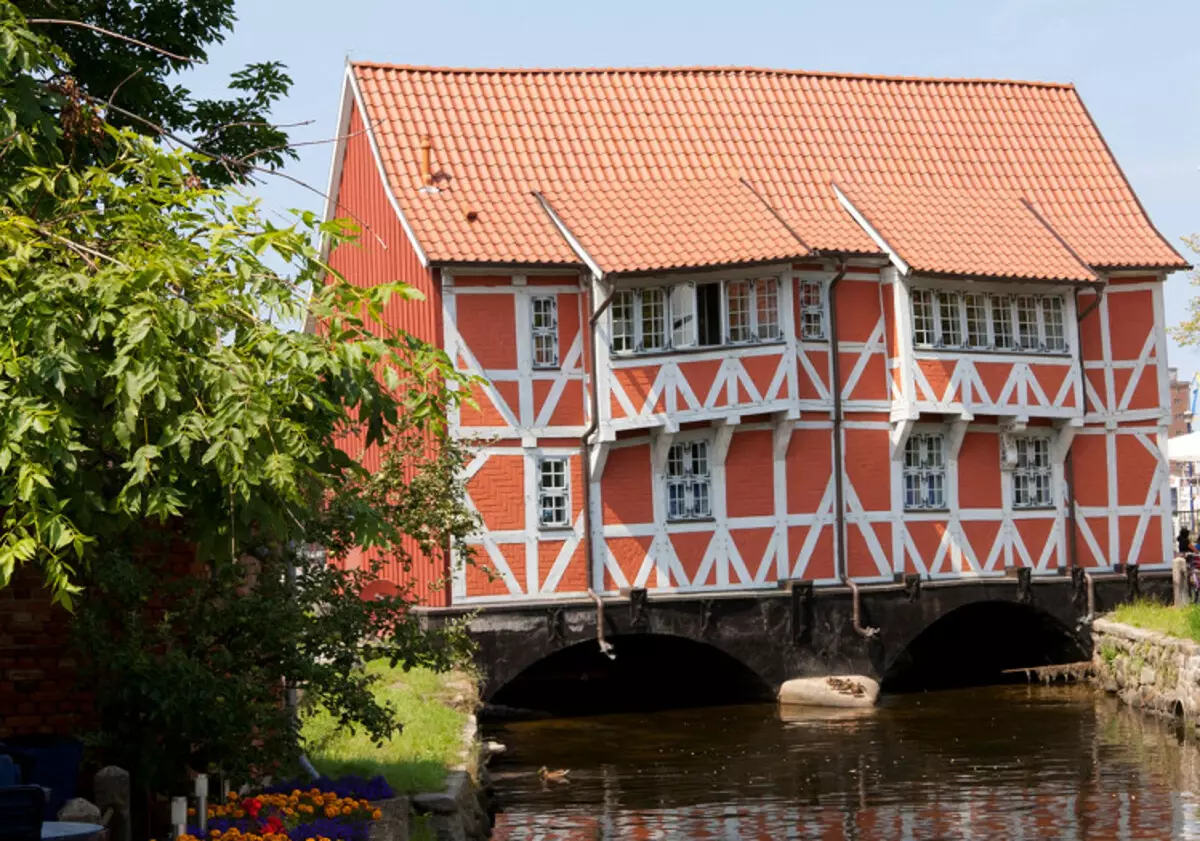 WISMAR，MECKLENBURG-FRONT Pomerania，德國，歐洲