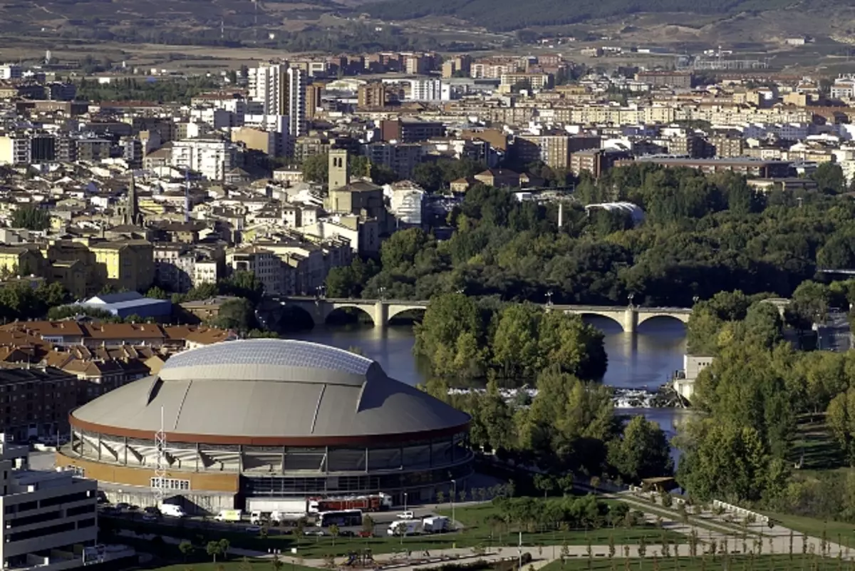 Arena La Ribera, Logrono, La Rioja, Španělsko, Evropa