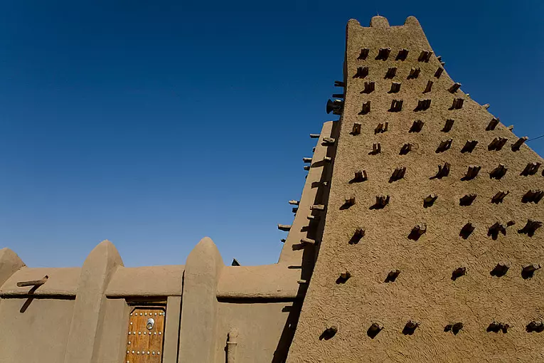 Mosque timbuktu, timbuktu, mali, ອາຟຣິກກາ