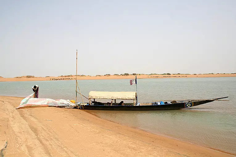 Crucero en Níger, Mopti, Mali, África