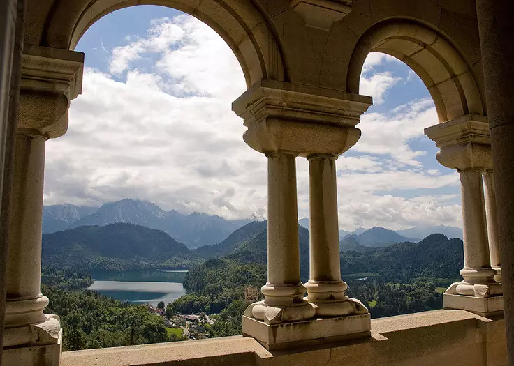 Kasteel Neuschwanstein, Duitsland, Europa