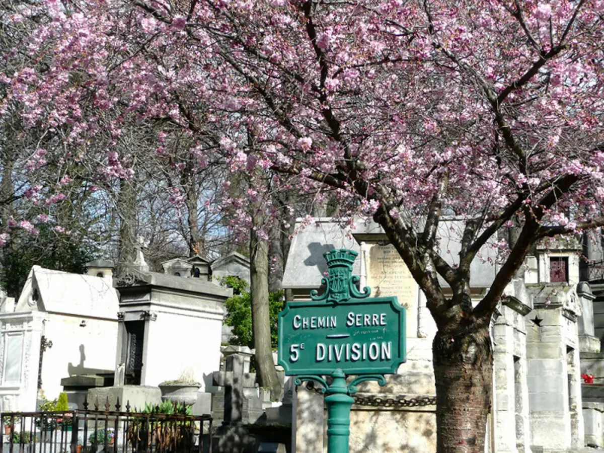 Cemetery Père Lachaise, Paris, Frankrike, 8 historiske kirkegårder i verden