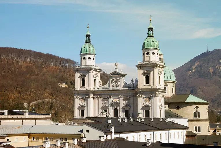 Katedral, Salzburg, Østrig, Europa