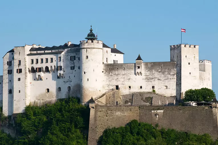 Hohsalzburg qalcad, Salzburg, Austria, Yurub