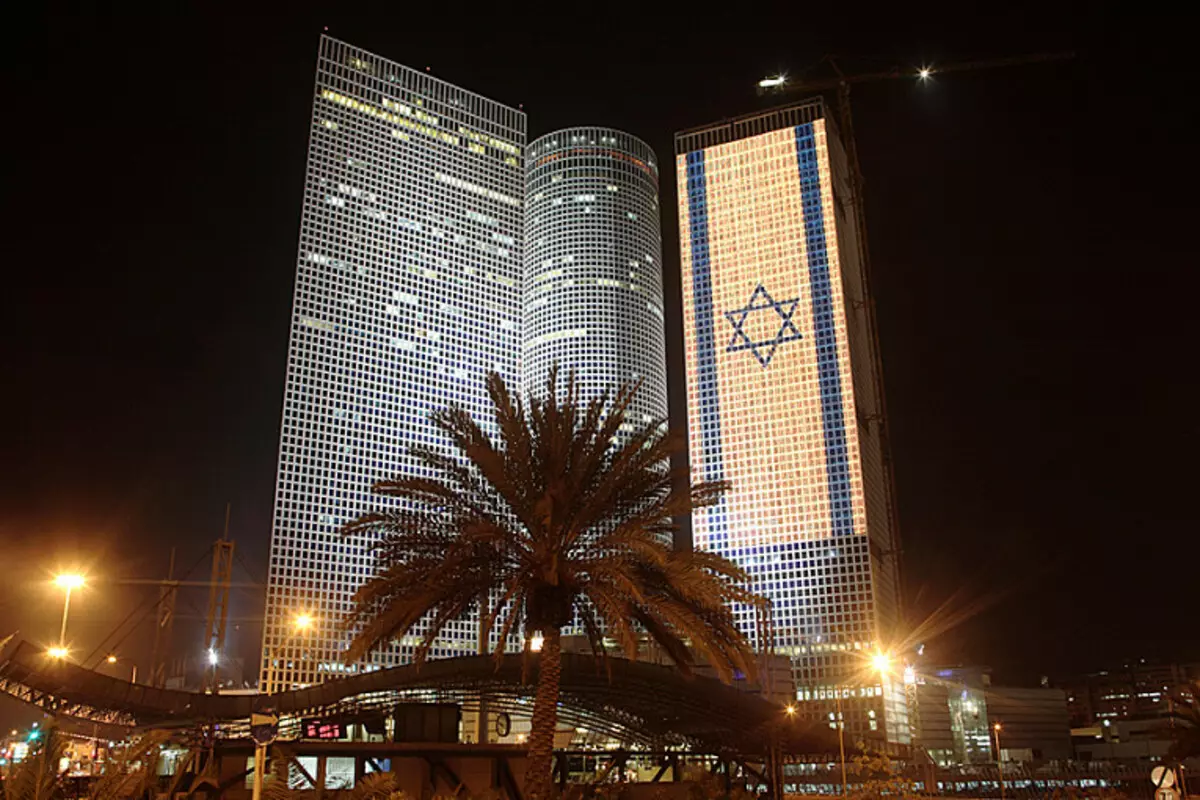 Panorama restoran 2C, Tel Aviv, pèp Izrayèl la, Mwayen Oryan