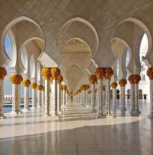 Big Shayha Zaid Mosque, Abu Dhabi, UAE, Middle East