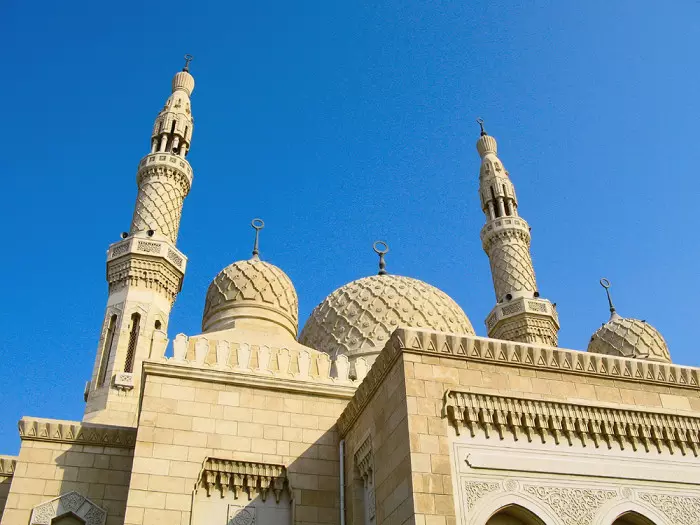 Jumeiray masjid, Dubay, BAA, Yaqin Sharq