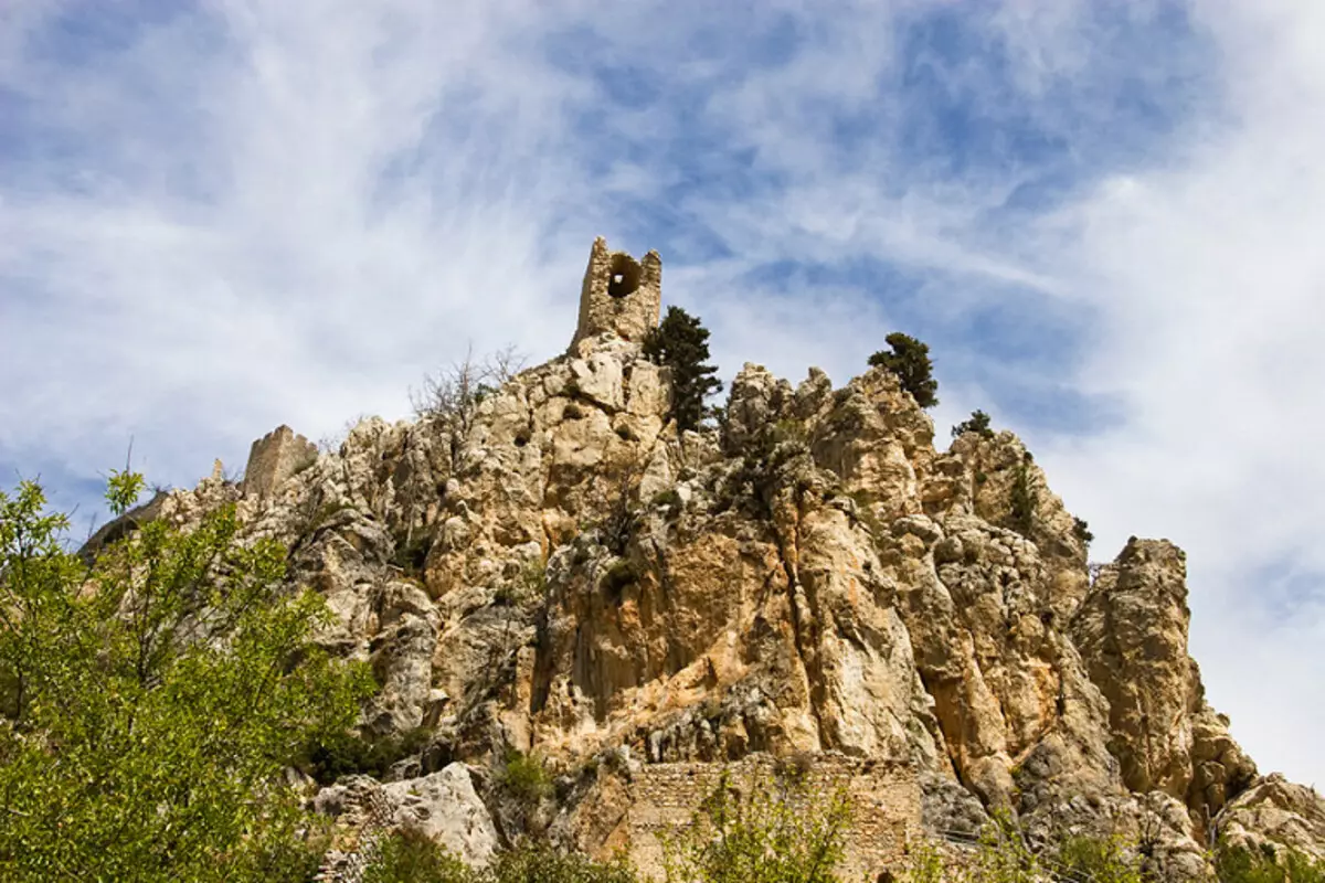 Hrad Svätého Illarion, Severný Cyprus, Cyprus, Európa