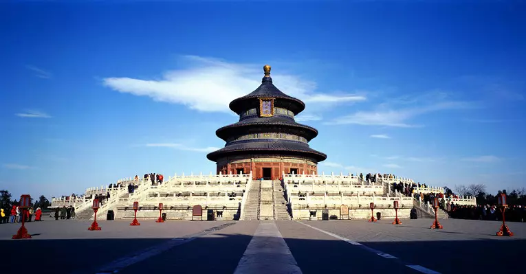 Temple of Heaven, Beijing, Kína, Asía