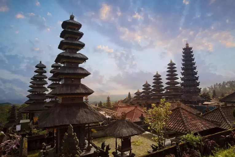 Temple Besakov, Bali, Indonesien, Asien