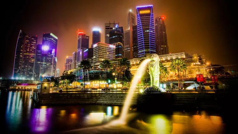 Singapur, Asia