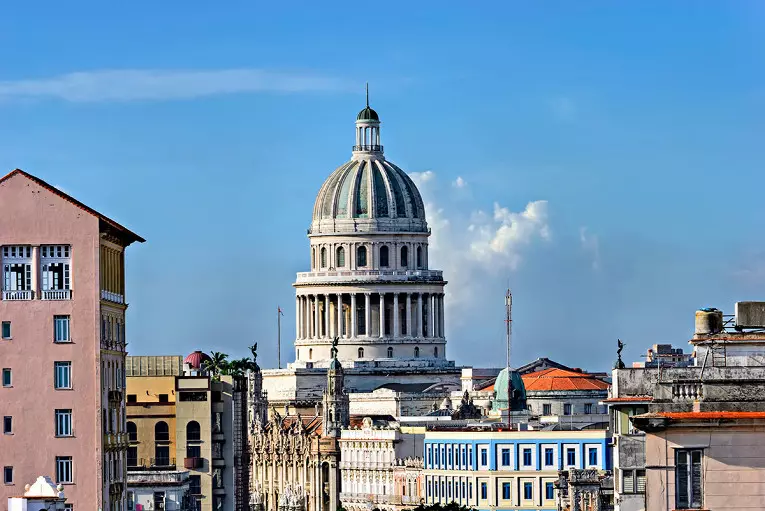 Capitol, Havana, Kuba, Noord-Amerika en Karibiese Eilande