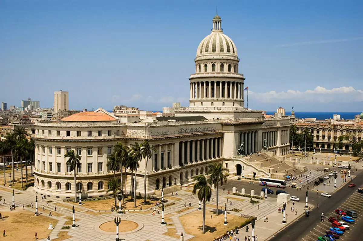 Capitol, Havana, Cuba, Noord-Amerika en Caribisch gebied