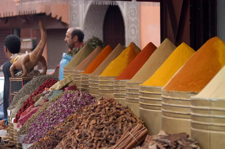 Soko la Spice, Marrakesh, Morocco.