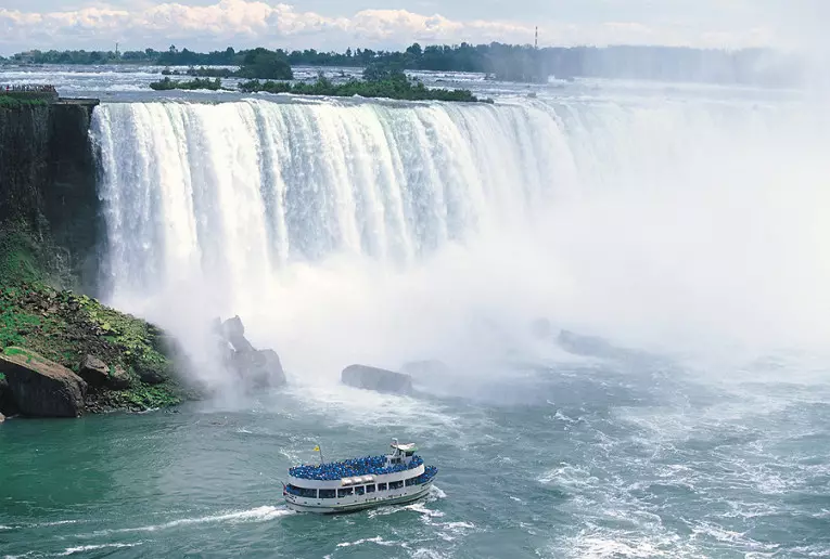 Niagara Falls, Kanata, Amerika i Matu