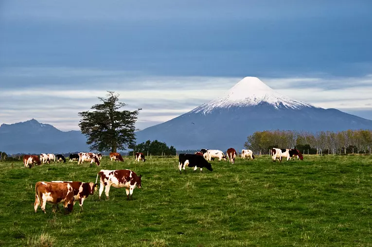 Lake Rand, Chile, Südamerika