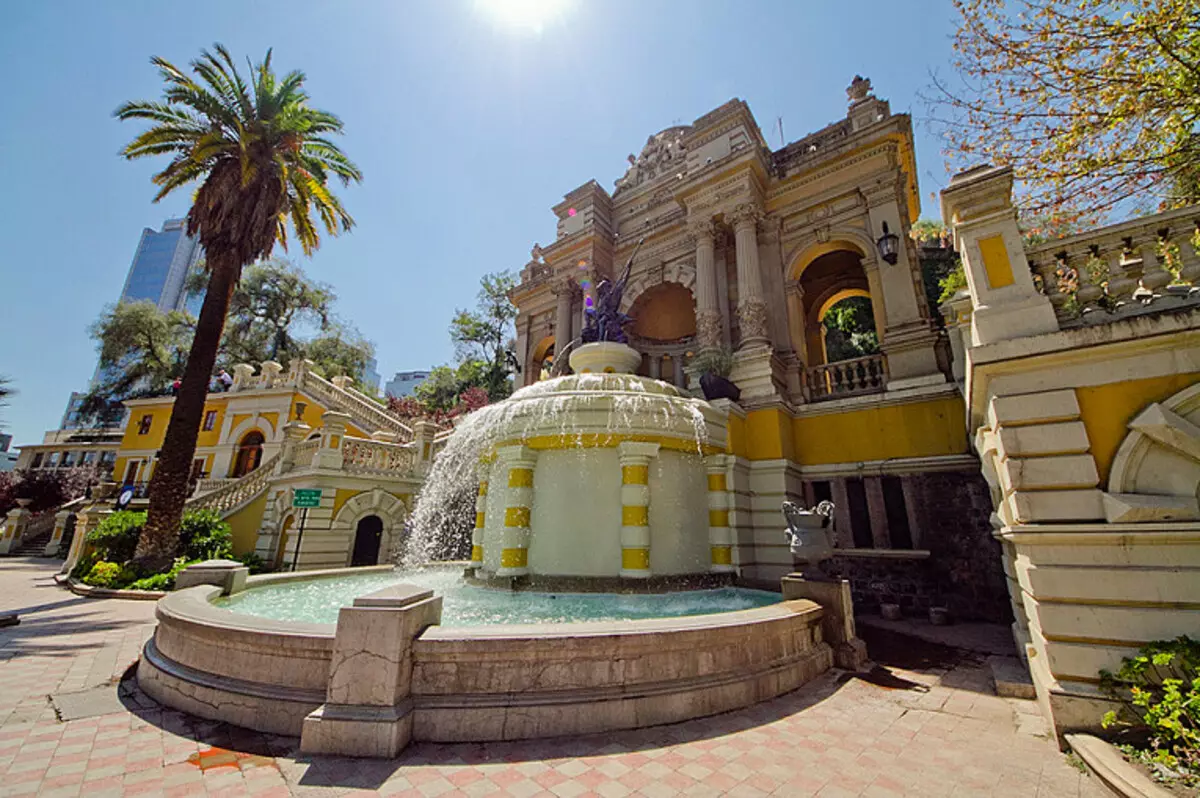 Mount Santa Lucia, Santiago, Chile, South America