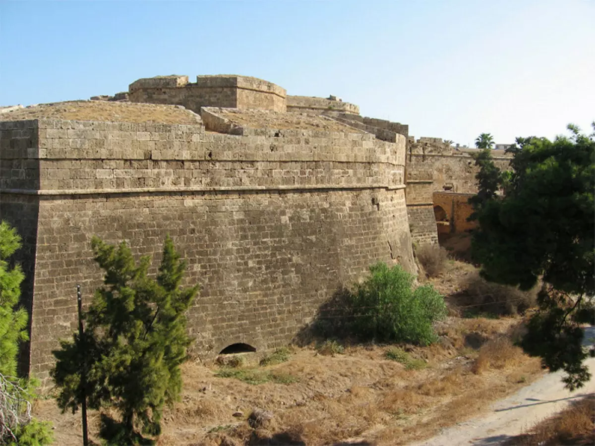 Քաղաքի պատեր եւ ամրոց Famagustov, Famagusta, Հյուսիսային Կիպրոս, Կիպրոս, Եվրոպա