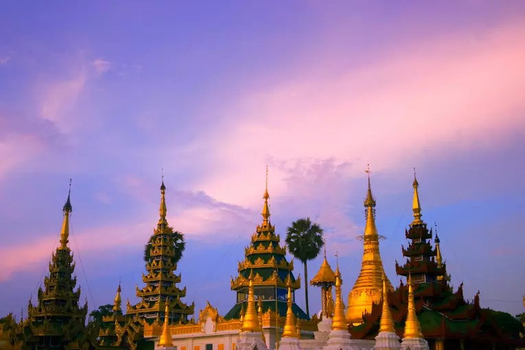 Pagoda Swegighunda, Yangon, Myanma, Birma