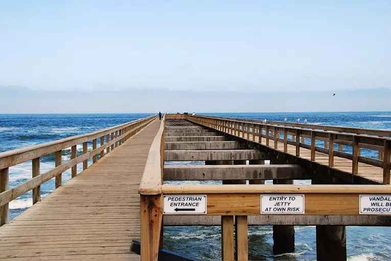 Cầu tàu, Swakopmund, Namibia, Châu Phi