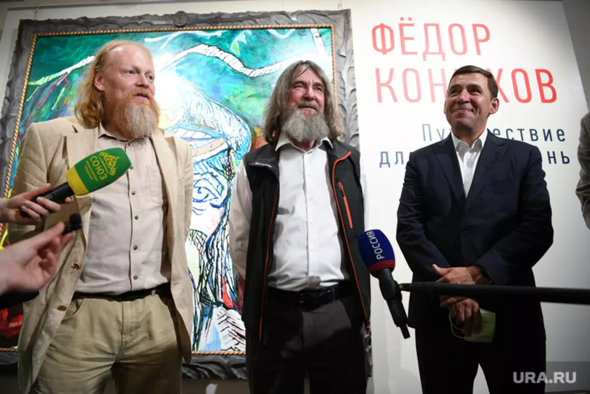 Fedor Konyukhov ink vir die goewerneur Kuivashev in die rondte