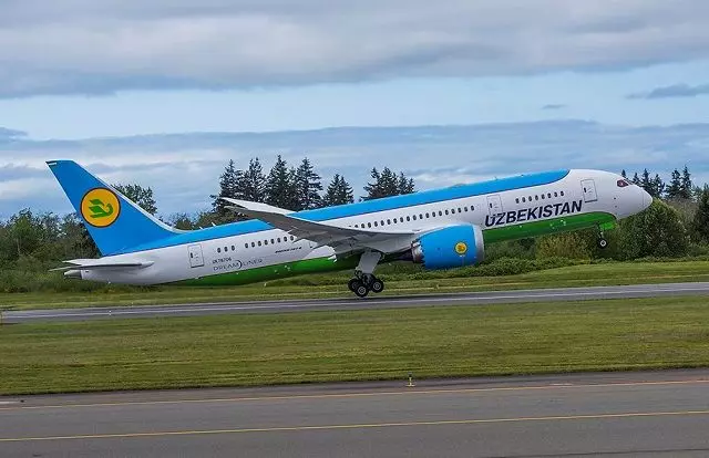 Boeing en Oezbekistan Airways leverden humanitaire hulp