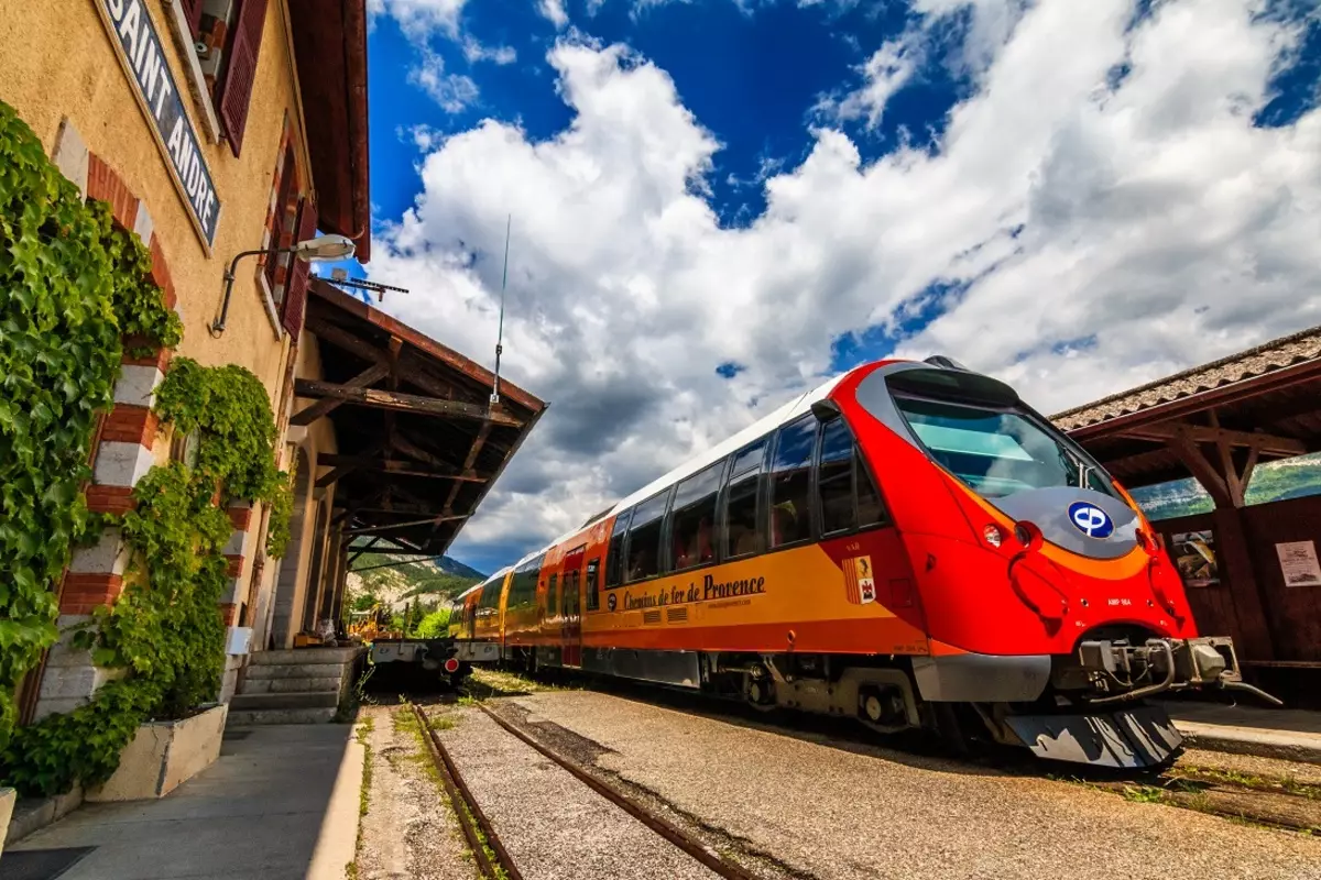 Escursioni eleganti in Europa dal biglietto del treno