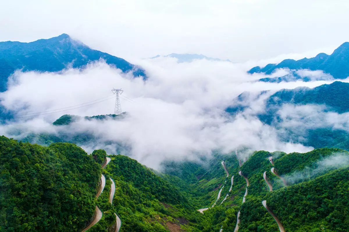Serĉante aventurojn pri la verticoj de Anhui-provinco