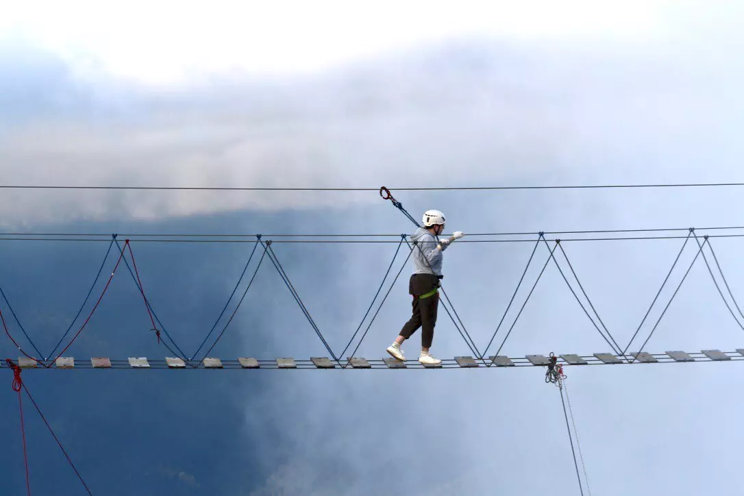 2320 meter over havets overflade: Hvordan vi gik i skyerne og tilbragte luften i kabinen