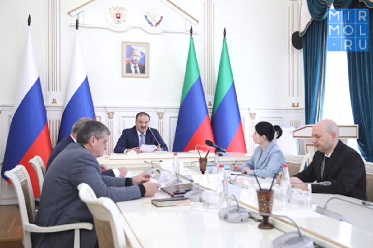 The head of Dagestan denoted the tasks of the authorities in the region in the near future