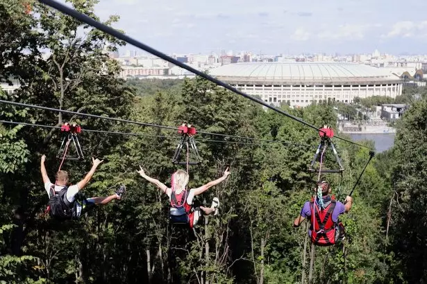 Deputy Moscow City Duma Kiseleva: Zipline-Route on the Sparrow Mountains will be in demand from tourists