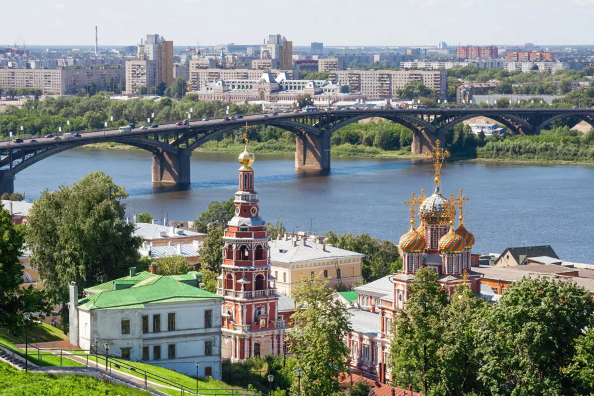 Ang mga peryodista sa Estado sa Unyon nahimamat sa Nizhny Novgorod