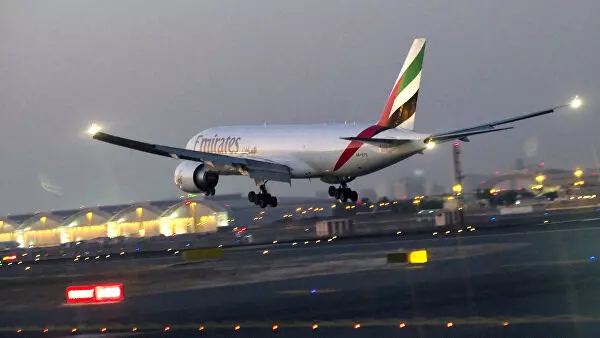 Z Dubaju Flew export letu s Rusmi na palube