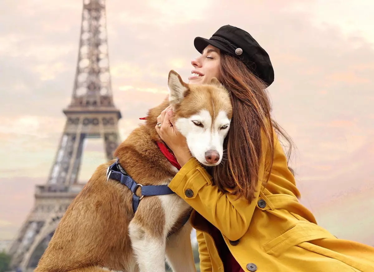 Tijdens een reis met een hond: geschiedenis van Irina Goldman en Ruimte