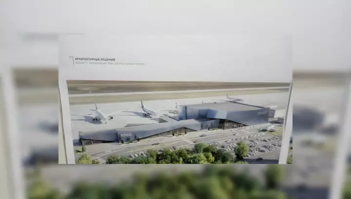 Edifici de l'aeroport obsolet a Barnaul reconstruït per 2.400 milions de rubles